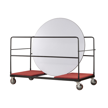 Round resturant table trolley from China manufacturer - LAICOZY